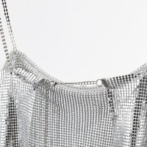 Zara | Tops | Zara Rhinestone Fringe Crop Top | Poshmark